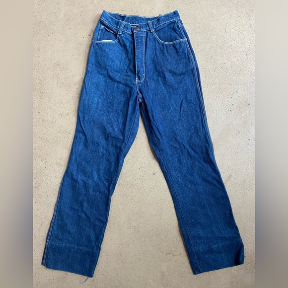 Jeans | Blue Jeans Size 16 Slim Fit Bottoms Are Hemmed | Poshmark